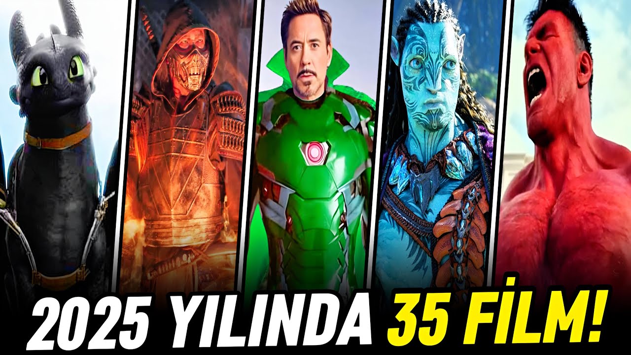 🥇 2025 Vizyona Girecek Filmler: Kaçını İzlemelisiniz? 5 Film!
