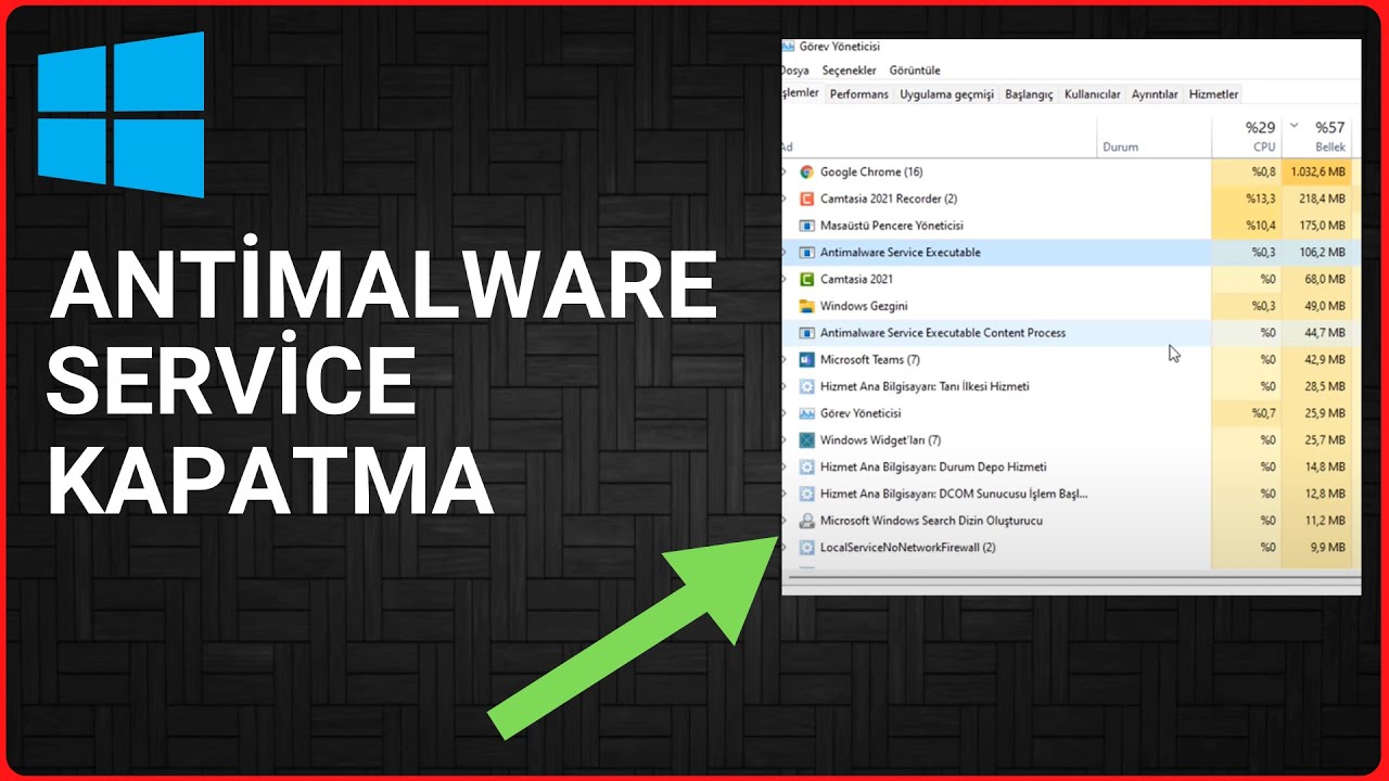 🥇 Antimalware Service Executable Nedir? 5 Bilgiyle Öğrenin