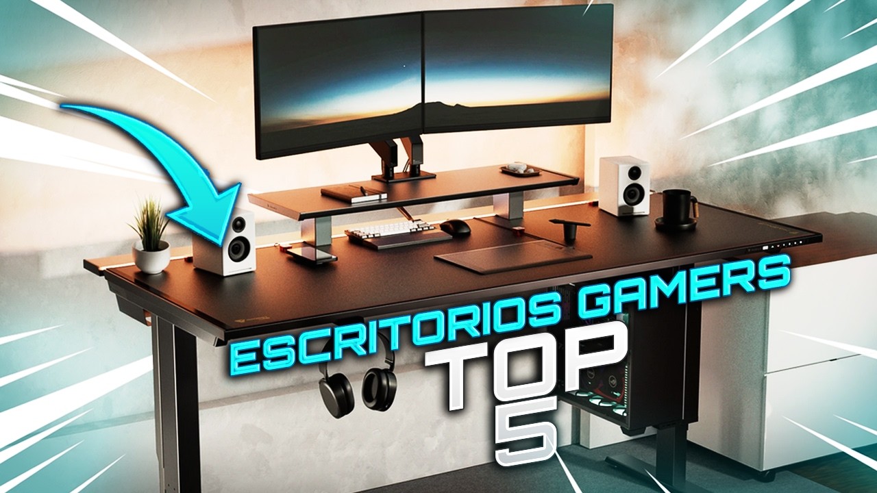 🥇 Escritorios gaming: 7 opciones imperdibles para tu setup