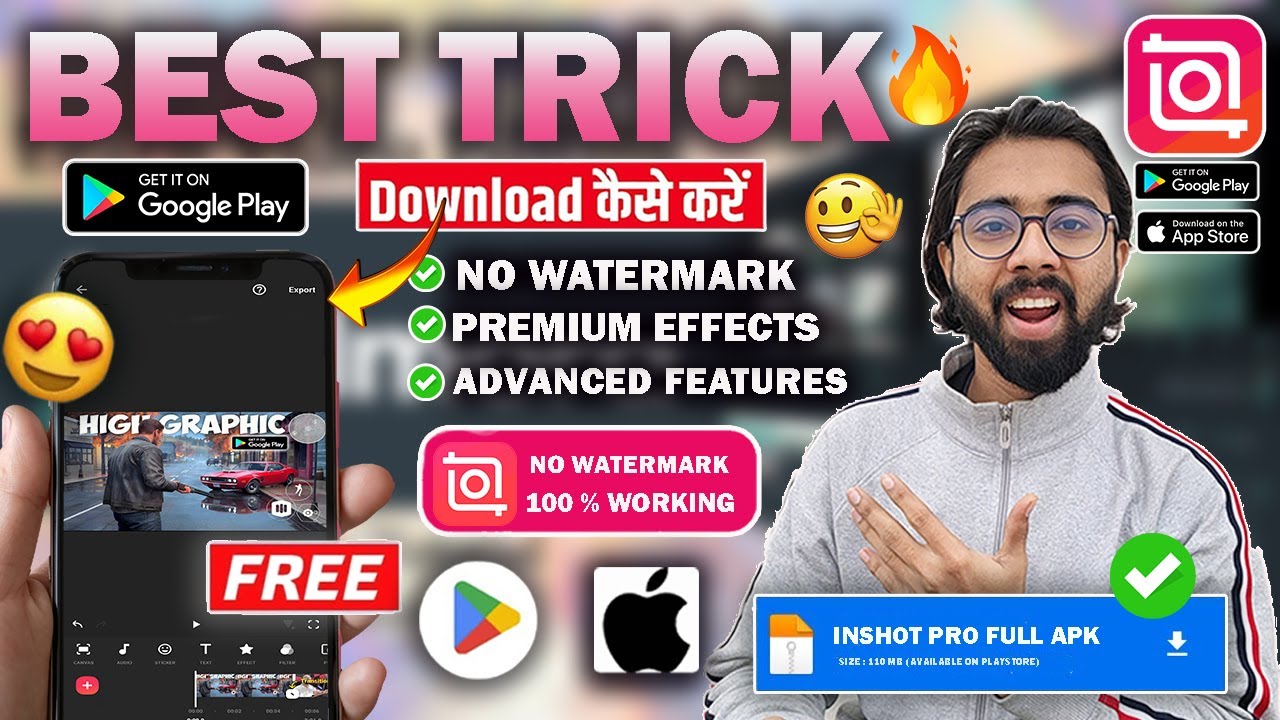 🥇 InShot Pro APK: 5 funciones increíbles que debes probar