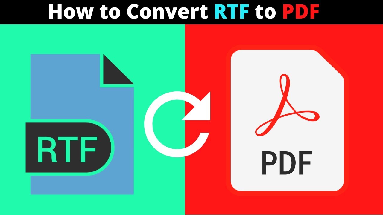 🥇 Pasar RTF a PDF: 5 métodos sencillos que debes conocer