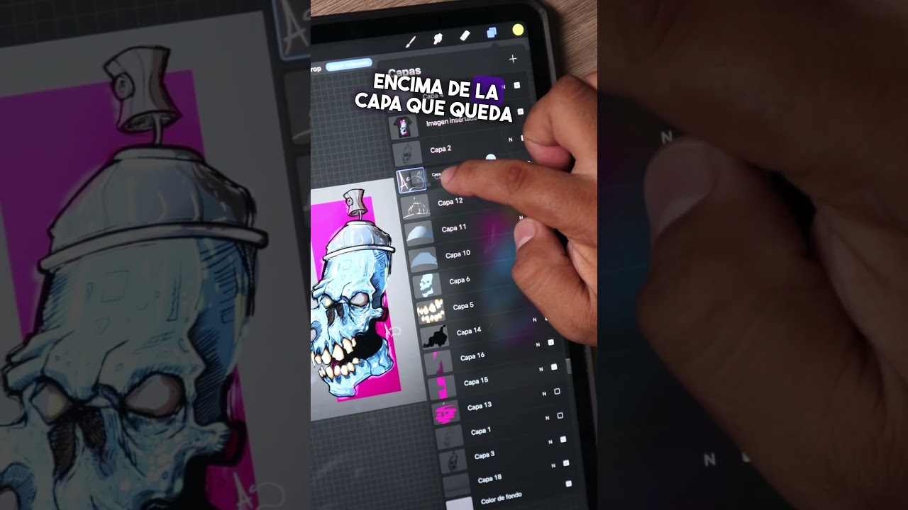 🥇 Como seleccionar varias capas en Procreate: 5 pasos fáciles