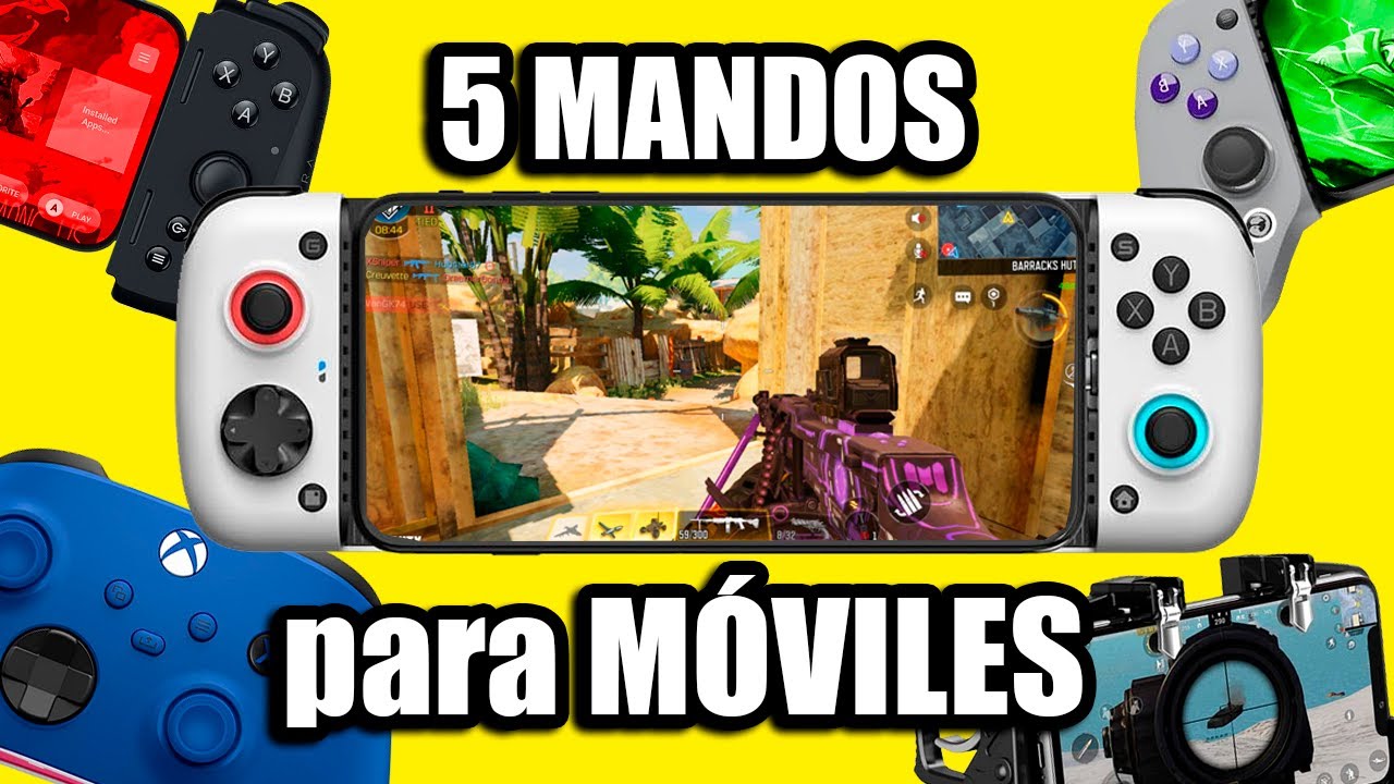 🥇 Control gamer para celular: 5 opciones que no puedes perderte