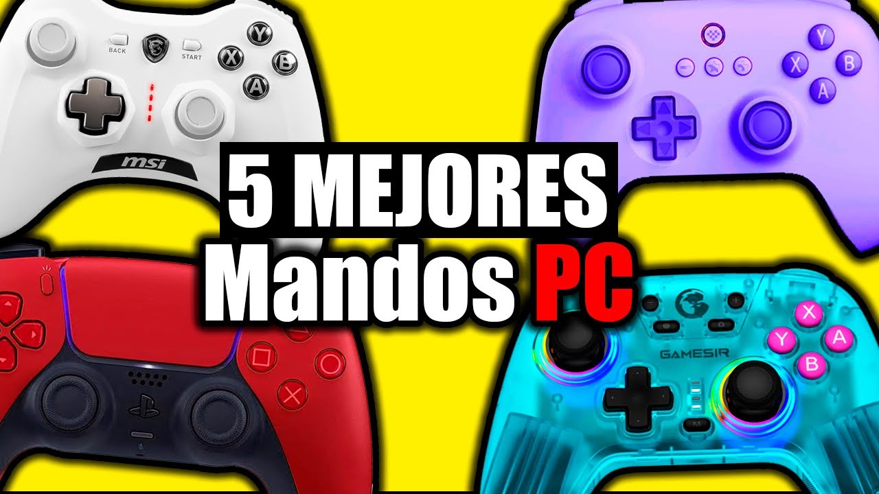 🥇 Mandos para el PC: 7 opciones imprescindibles para jugar