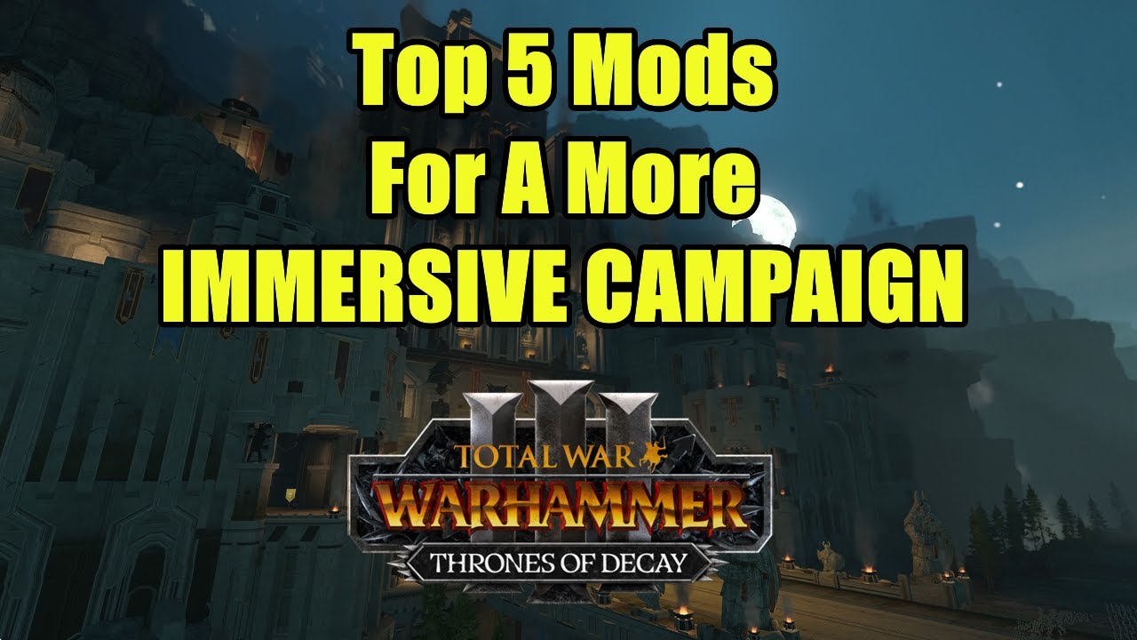 🥇 Mejores mods Total War Warhammer 3: 7 imperdibles para dominar