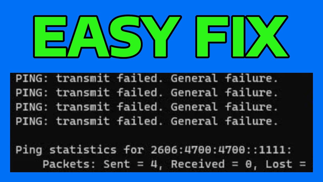 🥇 Ping error general: 7 soluciones efectivas para 2025