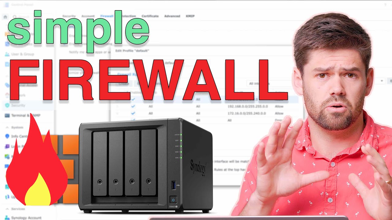 🥇 Synology Firewall: 7 claves para asegurar tu red en 2025
