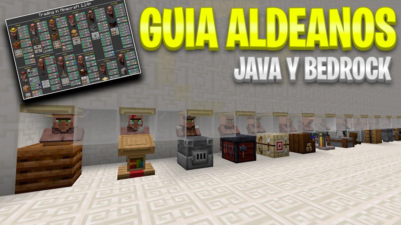 🥇 Trabajos de aldeanos en Minecraft: 7 claves para el éxito 2025